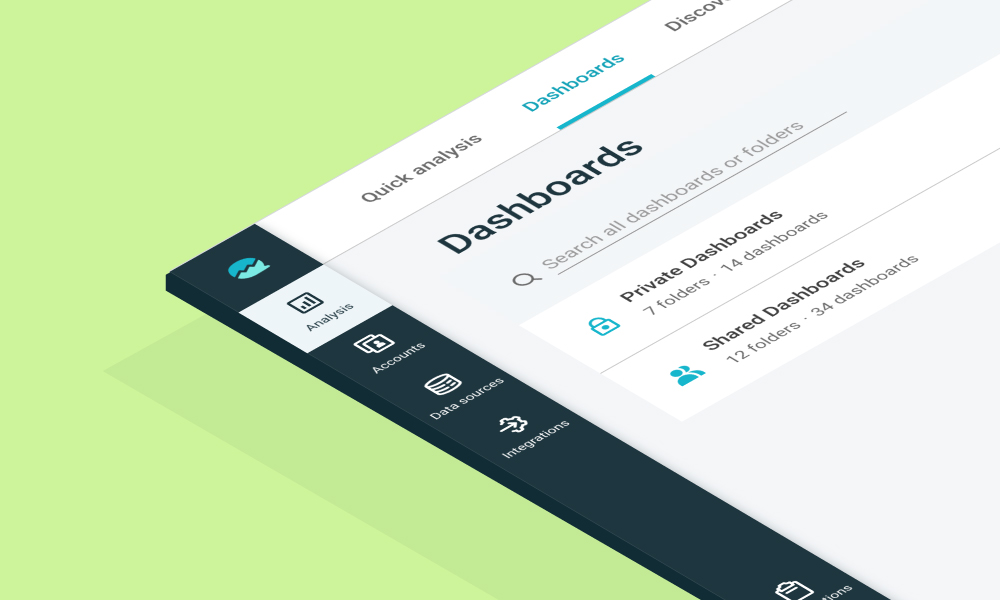 New private/shared dashboards
